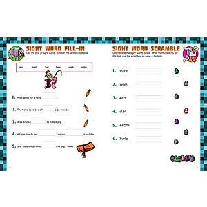 Spelling for Minecrafters: Grade 1