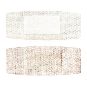 CareUs Bandages for Sensitive and Elderly Skin -Large Flexible Fabric, Max Hold Silicone Adhesive, Latex-Free, 32-Count Pack (8ct x 4),Gifts for Mom…