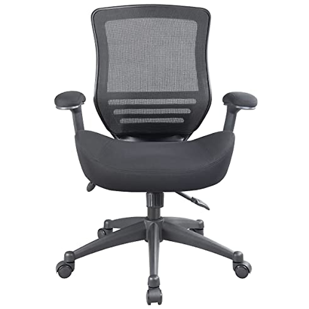 BOLISS Office Chair Ergonomic Desk Chair Mesh Computer Chair Height Adjusting Arm Waist Support Function - Black