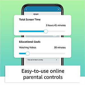 All-new Amazon Fire HD 8 Kids tablet, 8" HD display, ages 3-7, includes 2-year worry-free guarantee, Kid-Proof Case, 32 GB, (2022 release), Disney Princess