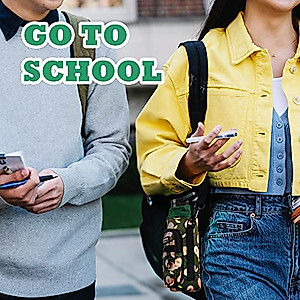 NATURE PIONEOR Water Bottle Holder with Strap for 25oz/32oz/40oz/64oz, Water Bottle Carrier Bag with Phone Pocket,Crossbody Neoprene Sling Bag Sleeve for Walking,Carrying,Hiking