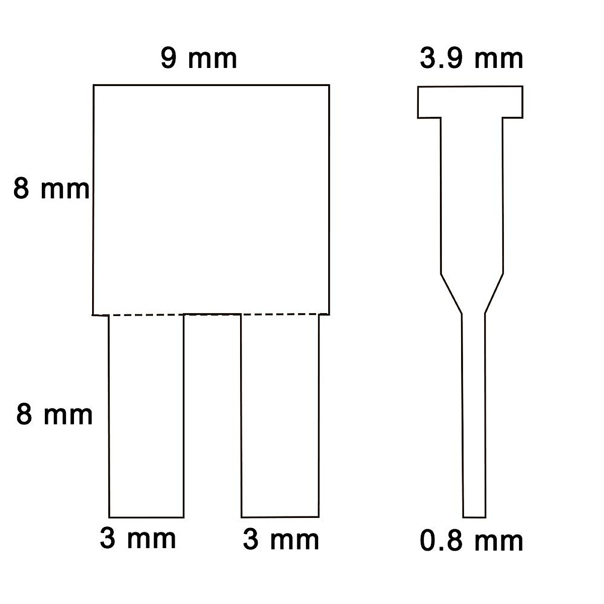 ACBungji 140 Pack Micro 2 Fuse Kit Automotive Assorted, Upgraded Micor II Blade Fuse 5A 7.5A 10A 15A 20A 25A 30A ATO ATC for SUV Truck Rv Car Fuses Assortment Kit