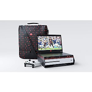 Buddah Tek Luxury Gaming Rover 1 + Rover 1 Messenger Bag Bundle for Xbox One S, Xbox One X, PS4 Slim and PS4 Pro! ( Consoles Not Included) - PlayStation 4