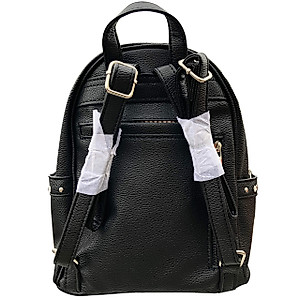 Zelris Skull Crossbones Angel Wings Heart Women Conceal Carry Handbag Purse (Black Backpack)