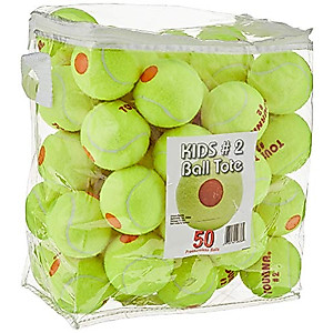 Tourna Orange Dot Stage 2 Low Compression Tennis Balls (50 Balls)