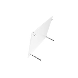 Missartist Frameless Tabletop Photo Frames Free Standing Clear Acrylic Desktop Picture Frame (11x14)