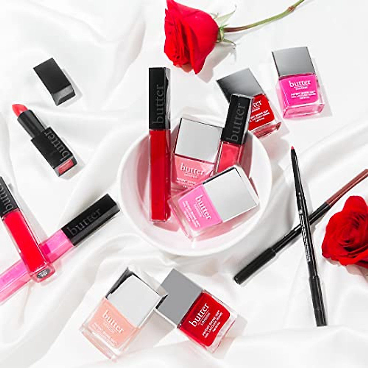 butter LONDON Plush Rush Plumping Lip Gloss, Ultra-Shine & Hydrating, Improves Lip Texture, Cruelty Free, The Big Day