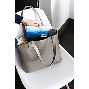 Waves of Change Insulated Recycled Plastic, Snack Pouch-Set of 2