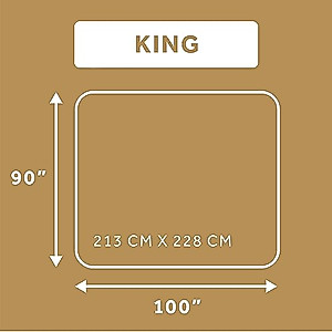 Sunbeam Royal Posh Champagne Heated Blanket - King