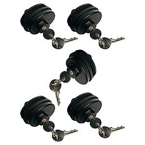 Lockforall Gun Trigger Lock with Keys, Keyed Alike Universal Trigger Gun Locks Easy-Carry 1 Key Lock for BB Gun, Rifles, Shotgun, Handgun, Pistol (Black*5)
