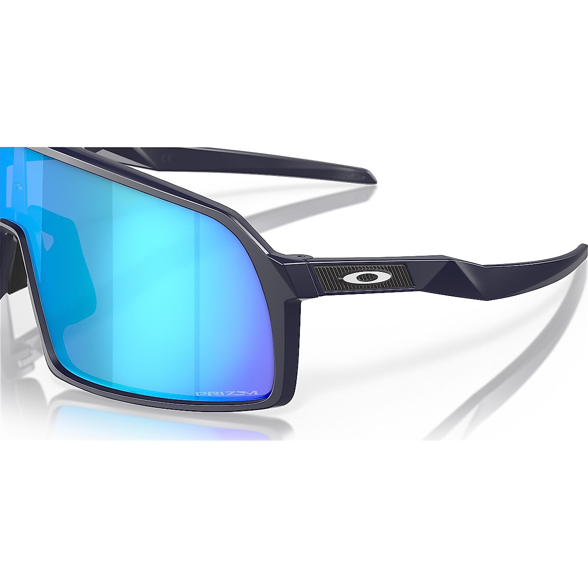 Oakley Men's OO9462 Sutro S Rectangular Sunglasses, Matte Navy/Prizm Sapphire, 28 mm