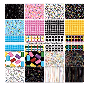 Kanvas Studio Sewing Box 5X5 Pack 42 5-inch Squares Charm Pack Benartex