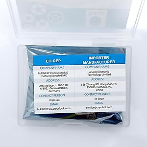 CQRobot PAJ7620U2 Gesture Sensor Compatible with Raspberry Pi/Arduino/STM32 Motherboard. I2C Interface, Infrared LED and Optical Lens, Identification 9 Basic Actions, Support Interrupt Output.