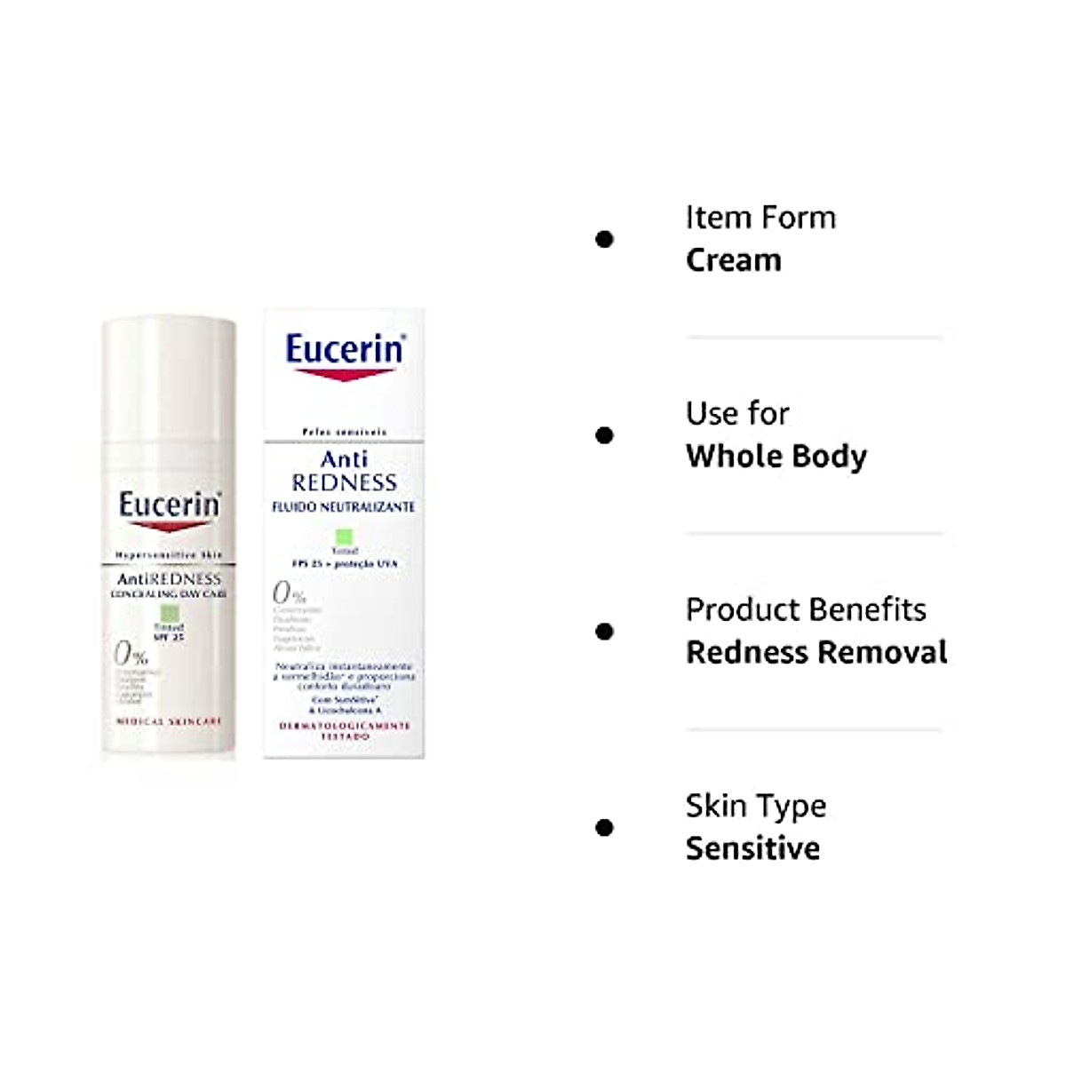 Eucerin Anti-Redness Concealing Day Cream - SPF25 50ml