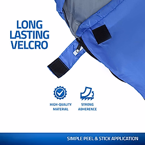 Toxz Sleeping Bag Lightweight Portable Waterproof Camping Bag for Single Person,Soft Fabric,Polyester Lining,Easily Be Wiped Clean,Machine Washable(Ship from US!)