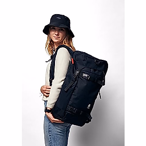 NIXON Landlock Backpack IV - 25L Capacity Top Load Pack - Black