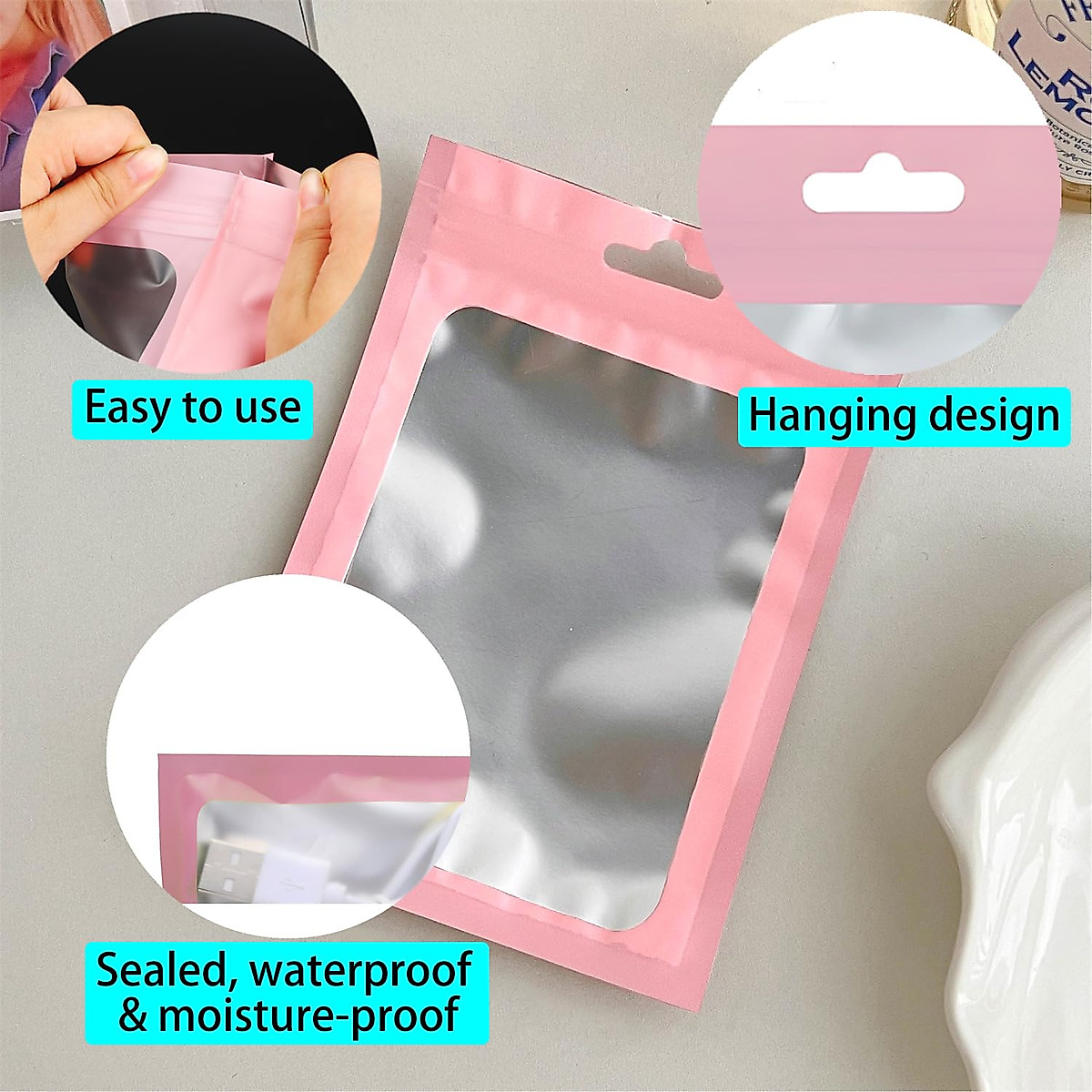 650 PCS Thank Cards & Stickers Set for Supporting My Small Business with Resealable Packaging Bag, Supplies for Shop, Online Retailers, Local Stores and Business Owners