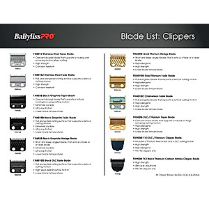 BaBylissPRO BaBylissPRO Barberology Gold Wedge Replacement Blade, 1 ct.