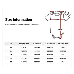 Jarmyice Baby Clothes Custom Name Number Personalized Stuff Customized Design Kids Infant Toddler Apparel Sports Fan Gifts