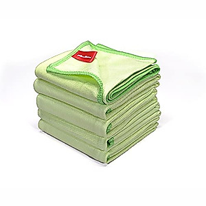 Maxshine 16"x16" 300GSM Glass Cleaning Microfiber Towel -5pcs/Pack