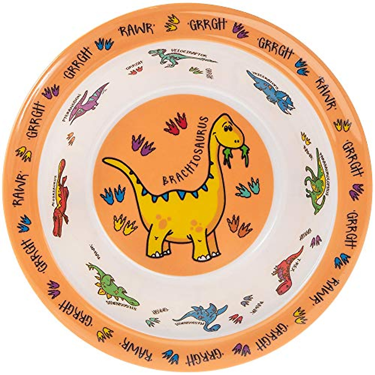 Lesser & Pavey LP42486A Dinosaur Bowl, Melamine