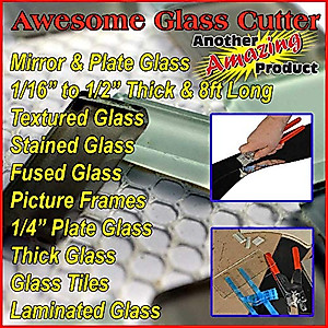 Tile Cutter Hand Tool Cut Floor Tile Glass Tile Cut Tiles Straight or Quarter Curve Manual Tile Cutter Tool for Cutting Wall Tile Porcelain Tile and Glass Tile Faster and Cleaner than a Wet Tile saw