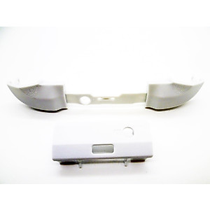Lb Rb Bumper Button Home Guide Surround Replacement Compatible with Xbox Series X Controller White (1pc)