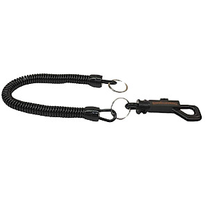 Serious Detecting Black Security Fastener Lanyard for Pinpointer Metal Detector
