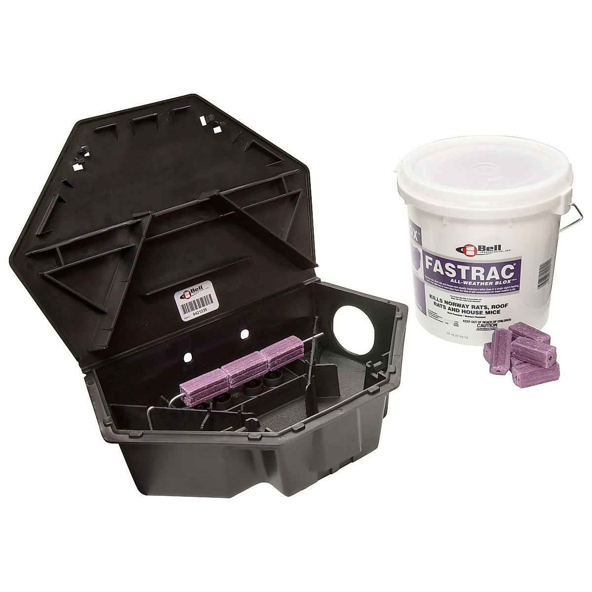 Protecta LP Rat Bait Stations CASE (6 stations) with Fastrac Blox