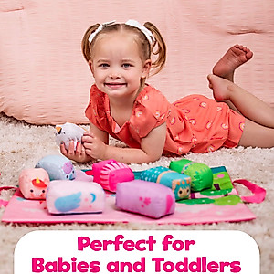 Hapinest Unicorn Carry Playmat Soft Toys Gifts for Baby Girls Ages 1 Year and Up