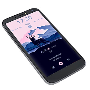 RCA Reno Pro, 5.5" HD+ Display, 32GB, 13MP Camera, Android 10, 4G LTE Unlocked Smartphone (Silver)