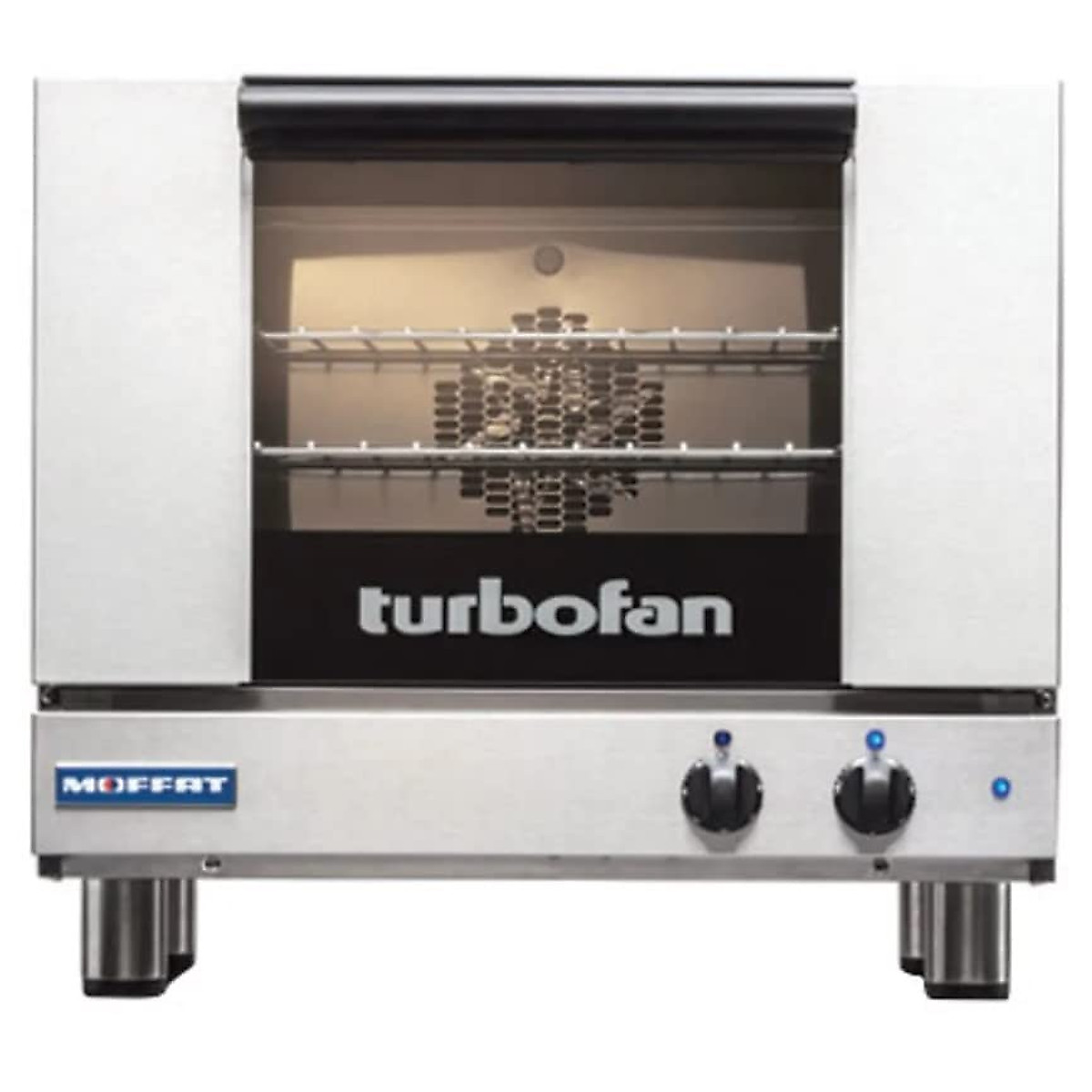 Moffat E22M3 24" Stainless Steel Convection Oven, Electric Half Size 1 Deck