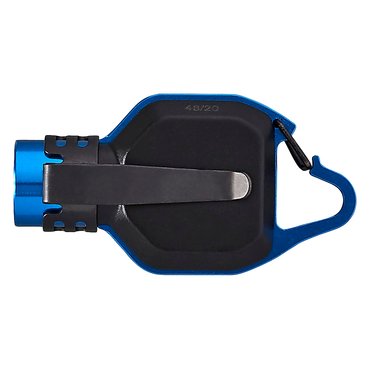 Streamlight 73302 Pocket Mate 325-Lumen Pocket Keychain/Clip-on USB Rechargeable Flashlight, Blue