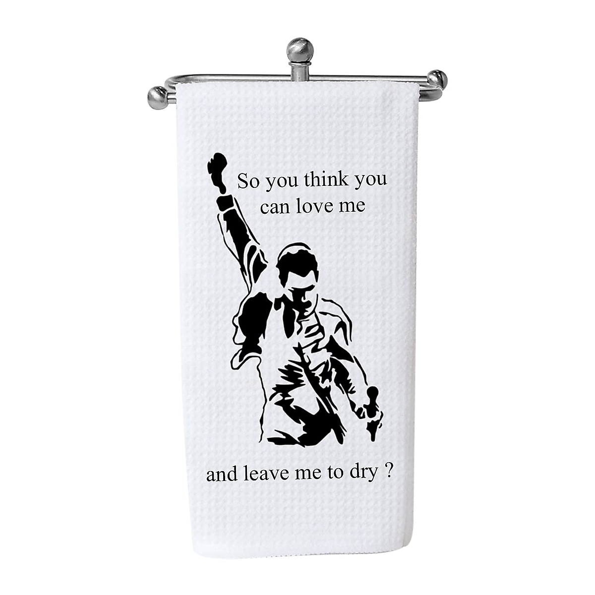 WCGXKO Song Lyrics Inspired Kitchen Towel So You Think You Can Love Me and Leave Me to Dry Dishcloth (Leave Me to Dry)