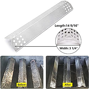 Adviace Replacement Parts for Grillmaster 720-0737 Grill Master 720-0737 7200737, Replacement 720-0737 Main Burner Tubes 720-0737 Heat Plate Shield 720-0737 Igniter