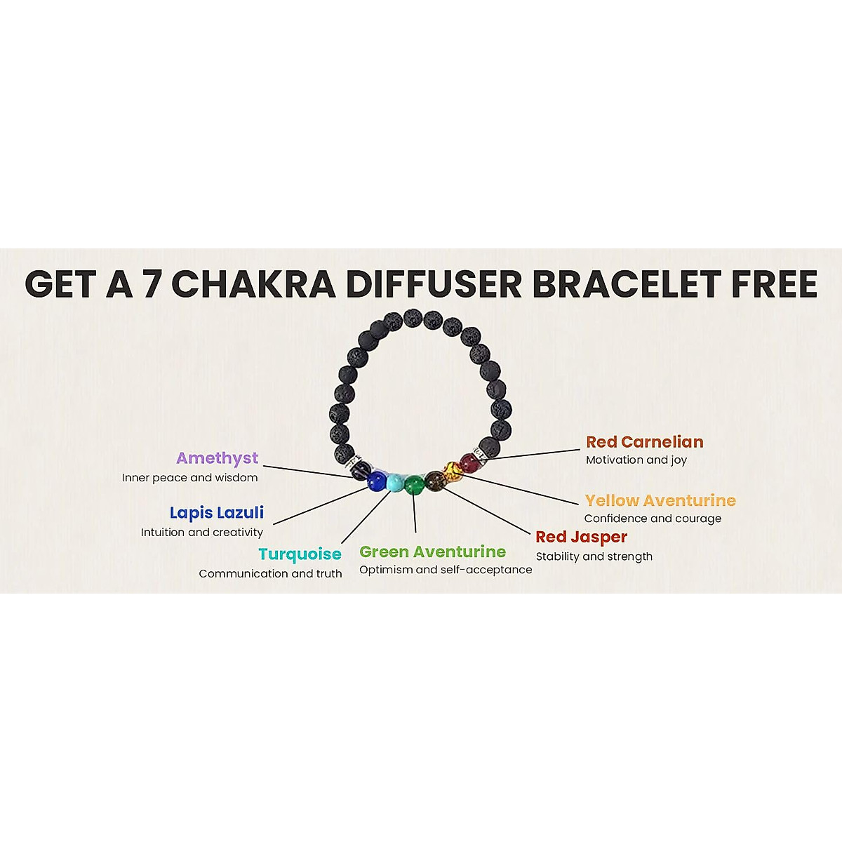 Kuhvai Seven Chakra Tree of Life, Crystal Tree for Positive Energy, 7 Chakra Tree, Feng Shui Tree, Stone Decor Natural Artificial Tree, Spiritual Gift Decorations Gemstone Tree, Free 7 Chakra Bracelet