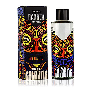 Marmara Barber - COLOMBIA Limited Edition Eau de Cologne 500ml (16.9 fl. oz.), Men's cologne glass bottle, Aftershave Cologne, gift for men - cologne barber