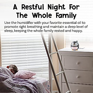 Sweet Dreams 4-in-1 Sleep Machine for Baby, Newborn, Toddlers & Kids – Humidifier with Aroma Diffuser for Nursery, Sound Machine for Sleeping