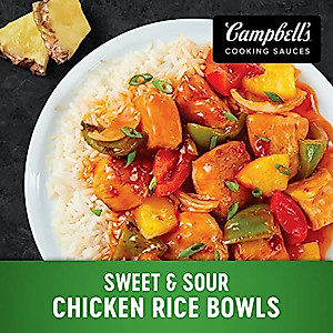 Campbell's Cooking Sauces, Tangy Sweet and Sour, 11 Oz Pouch