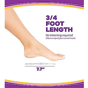 Dr. Scholl's Stylish Step High Heel Relief Insoles Size 6 - 10,2 Count (Pack of 1)