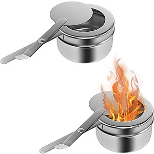 HONHPD Luxury Gold Roll Top Chafing Dish Buffet Set, 13 Litre Rectangular Stainless Steel Chafer, Buffet Servers and Warmers Set Warming Tray for Wedding, Parties, Banquet, Catering Events（Golden