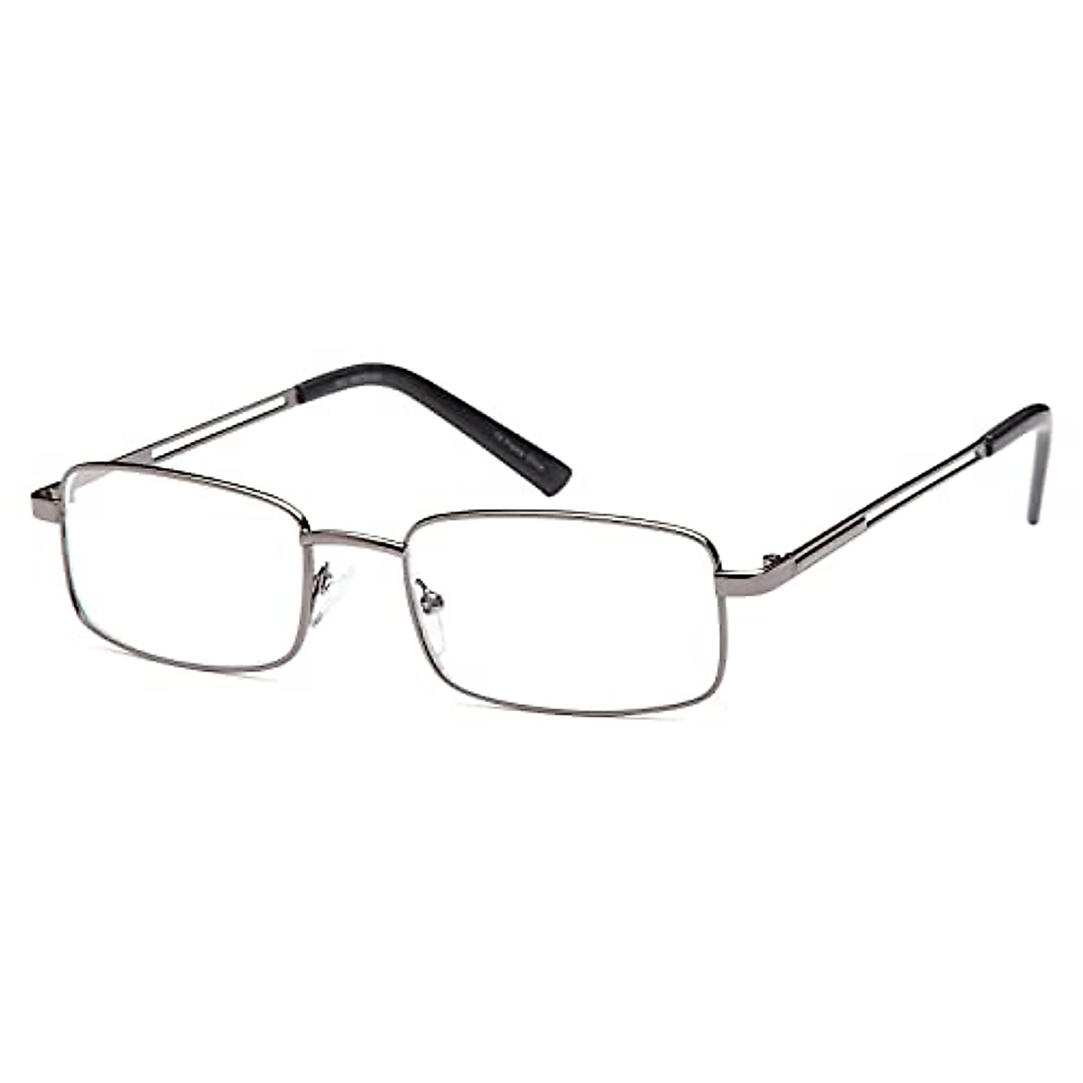 GAMMA RAY OPTICS Reading Glasses 3X Stainless Flex 2.50 Readers