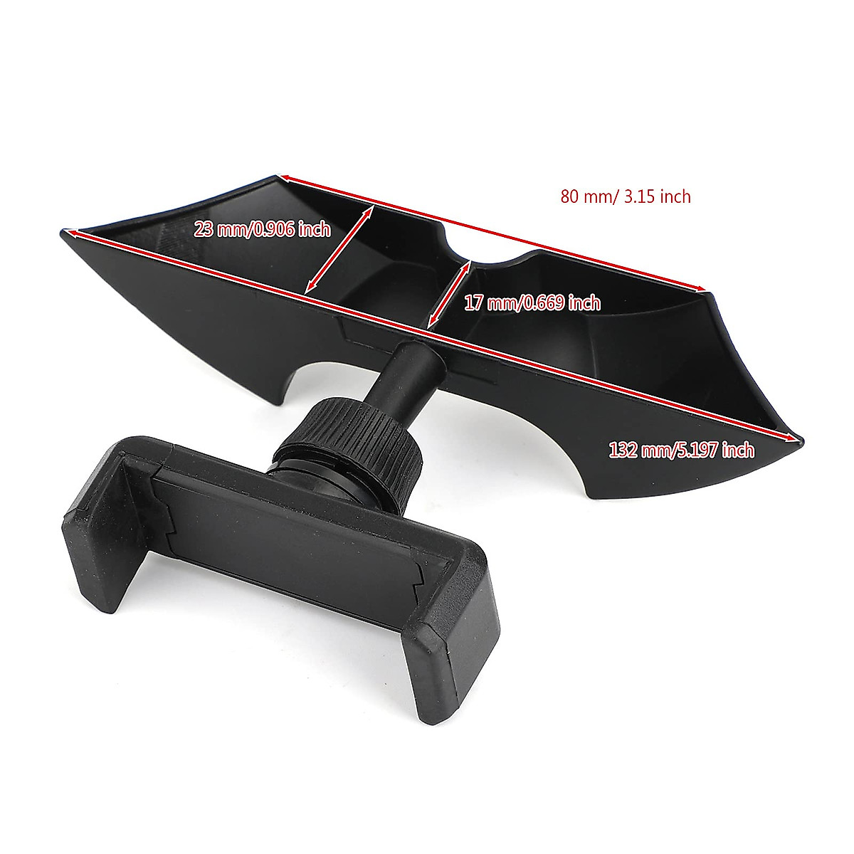 Topteng Dashboard Phone Holder for Car, Dashboard Slot Phone Holder Mount fits for BMW Mini Cooper F54 F55 F56 F57 F60, Please Check The Size and Model Before Ordering