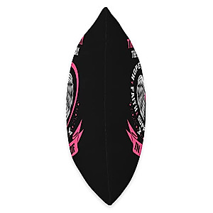 Breast Cancer Awareness Memorial Sympathy Gifts Mother in Memory of Mom Breast Cancer Awareness Heart Wings Throw Pillow, 16x16, Multicolor