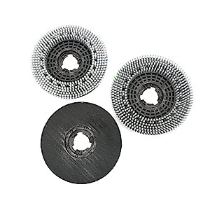 Industrial Floor Polisher Machine with (1 Tank + 2 Brushes + 1 Pad Holder) ,1.5 HP