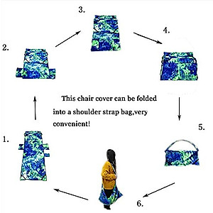 Beach Chair Cover, Microfiber Chaise Lounge Towel Cover with Storage Pockets for Pool Sun Lounger Hotel Garden Purple Tie-Dye