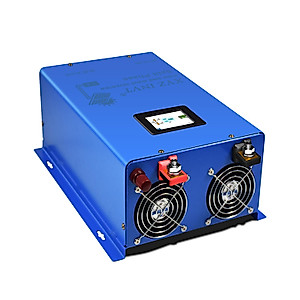 XYZ INVT 7000W 120/240V Split Phase Pure Sine Wave Off-Grid 14000W Peak Inverter 48V DC to AC Output for Solar Systems