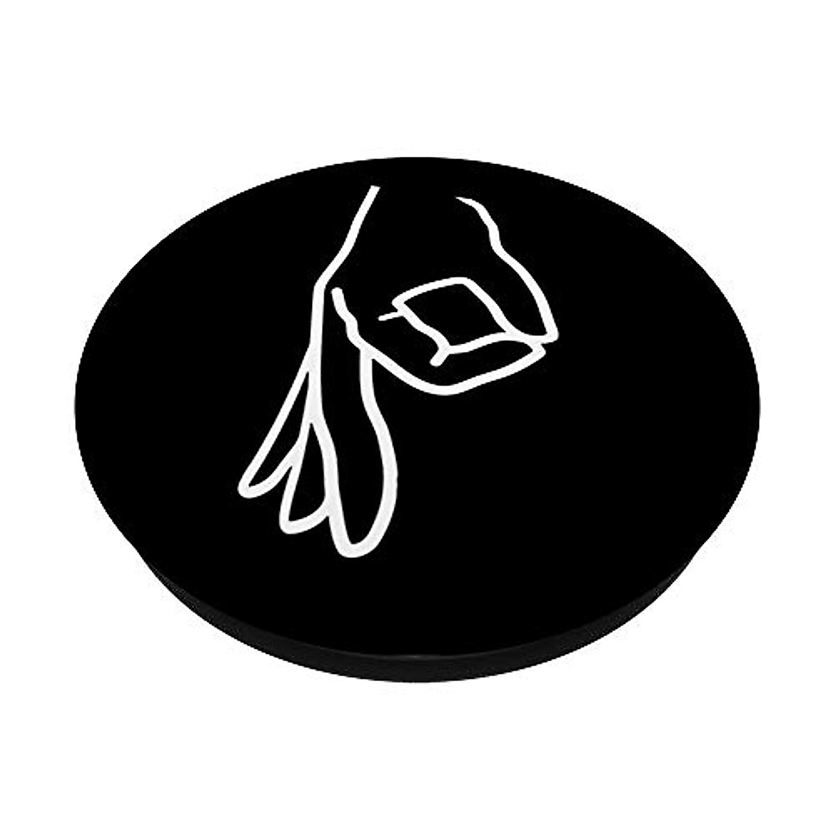 Funny Finger Circle Game PopSockets PopGrip: Swappable Grip for Phones & Tablets