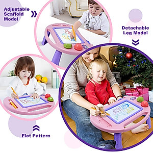 Toddler Toys,Toys for 1-2 Year Old Girls,Magnetic Drawing Doodle Board for Kids Toys,Educational Learning Baby Toys for 18 Months 1 2 3 Year Old Girl Boy Birthday Easter Gifts,Arts and Crafts Toys