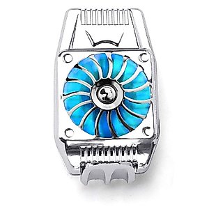 Ivishow Phone Cooler with Cooling Fan Portable Gaming Radiator Gifts for Watching Videos & Mobile Games, Compatible with 4-6.7 Inch Android & iOS Phone